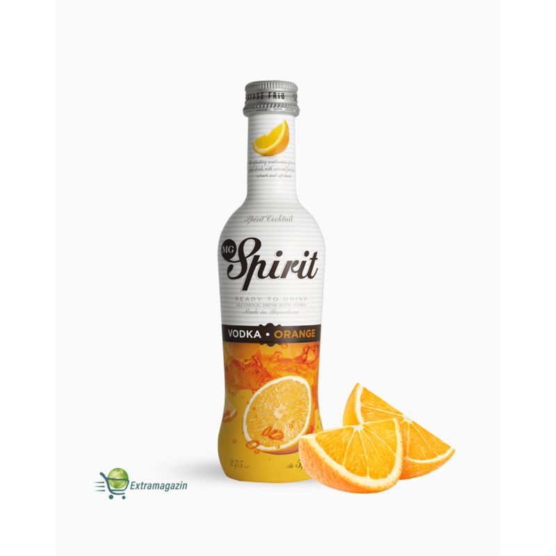 Bebida alcoholica con vodka y naranja 5.5%alc 24x275ml MG SPIRIT