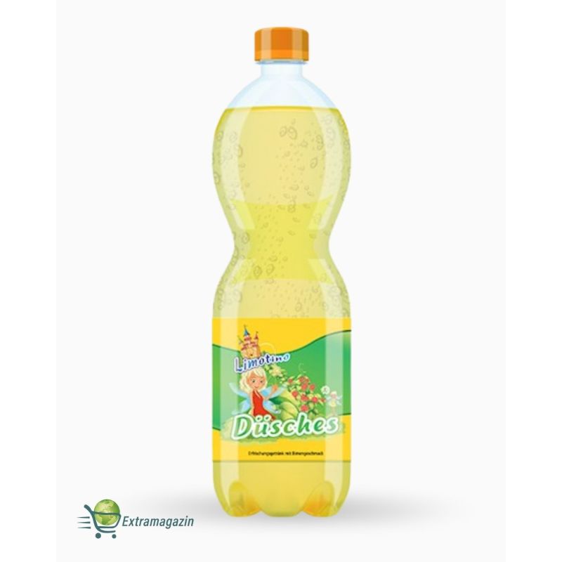 Refresco con gas sabor de pera "DYUSHES" 6x1.5L LIMOTINO